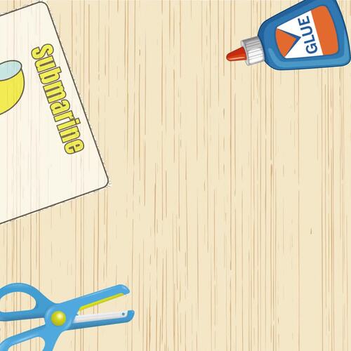 Submarine Craft Template | Transportation Activities Kindergarten ...