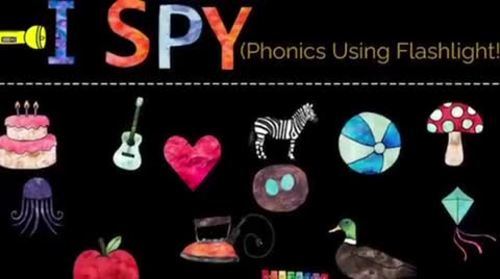 I SPY Phonics Boom Cards™ using flashlight | Distance Learning | TPT