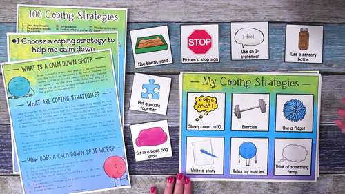 Calm Down Spot - Coping Strategies for Managing Emotions by Pathway 2 ...