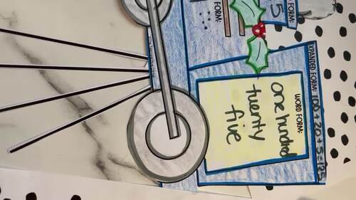 Thanksgiving Parade Train Balloon Math Place Value Craft | TPT