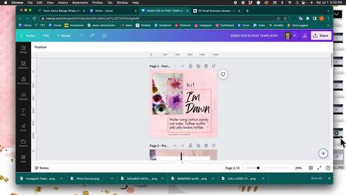 Instagram Templates for Teacherpreneurs | Summer Vibes Edition | TPT