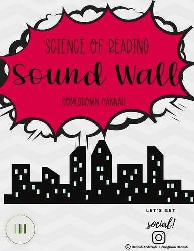 Sound Wall | Science of Reading | Superhero Theme by Homegrown Hannah