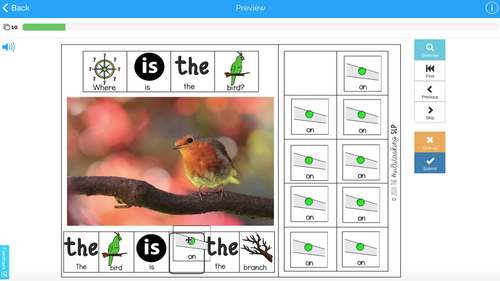 Core Word Interactive Book - ON | AAC | BOOM CARDS™ by The Multitasking SLP
