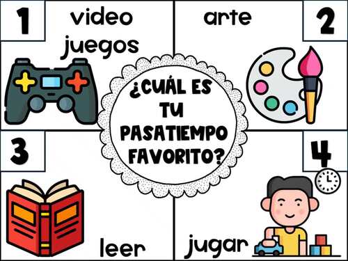 Back to School - Getting to Know You 4 Square Activity in Spanish