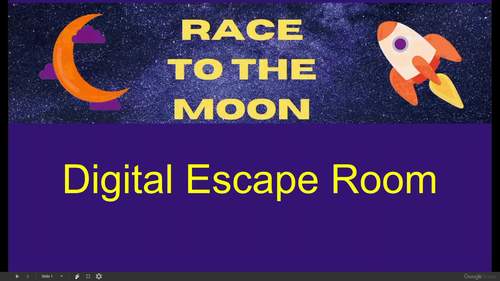 Digital Escape Room - Race to the Moon by JayZee | TPT