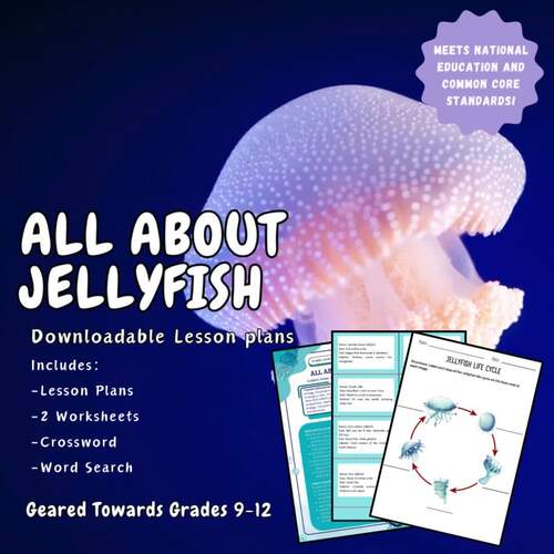 All About Jellyfish Lesson for Grades 9-12 (High School) by ...