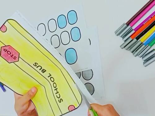 Magic School Bus Craft First Day Week Activities Back to School ...