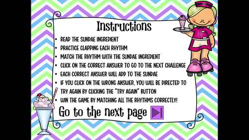 Music Game- Rhythm Scoop: A Rhythm Matching Game! by Music with Juli ...