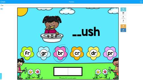 r-Blends Digital Activity Boom Cards™ by Teaching With Love and Laughter