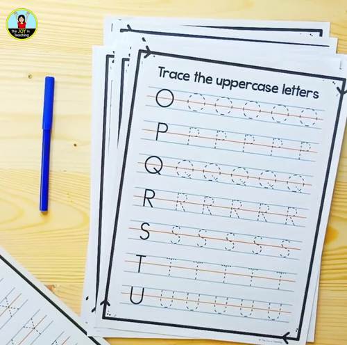 Pre-K Alphabet Assessment Back to School by The Joy in Teaching | TPT