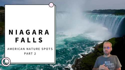 ESL Zero Prep PPT: American Nature Spots Part 2: Niagara Falls | TPT