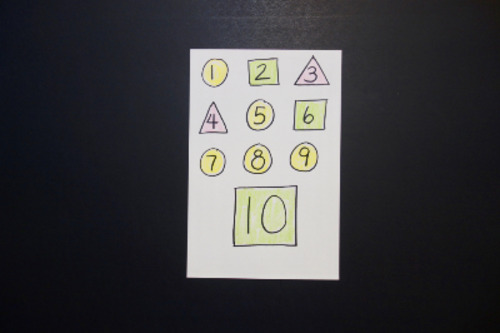 Let's Draw Shapes - Numbers - & Colors! (Circle - Square - Triangle)