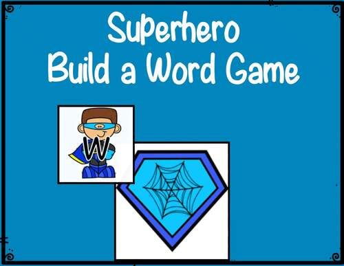 First Grade Superhero Themed Literacy & Math Centers & Activities