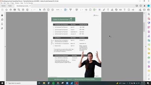 The Ultimate Bookkeeping Spreadsheet & Tax Tracker for TPT Sellers