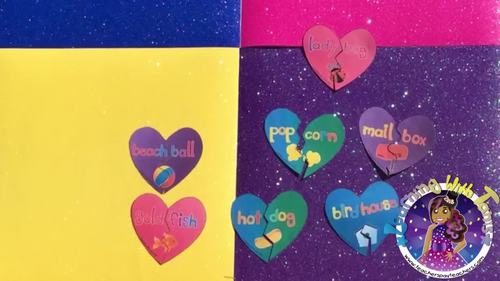 Compound Words_Hearts by Learning with Tanis | Teachers Pay Teachers
