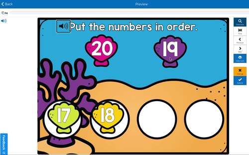 Ordering Teen Numbers / Distance Learning / Boom Cards by Freckled in ...