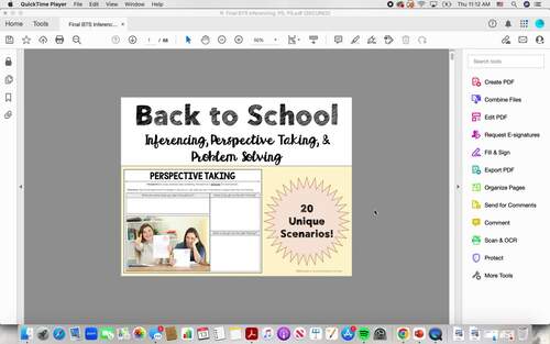 Back to School Problem Solving, Inferencing, Perspective Taking Pragmatic