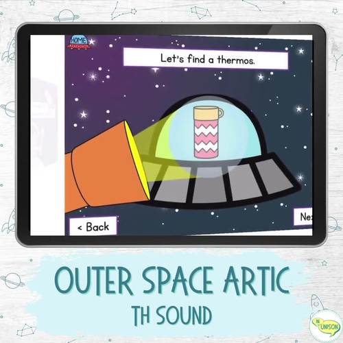 Flashlight Search I Spy Articulation Boom Cards™ TH Sound | TPT