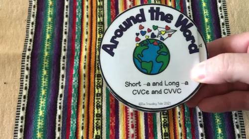 Words Their Way™ Sort 13 Long & Short A Word Work Vowel Spelling Game