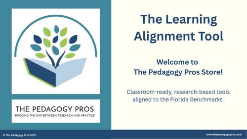 5th Grade - Florida B.E.S.T. ELA Reading Learning Alignment Tool