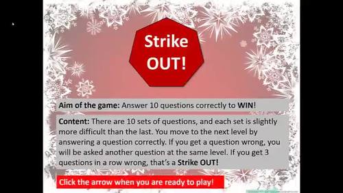 Christmas Interactive Quiz by Rainy Night Music | TPT