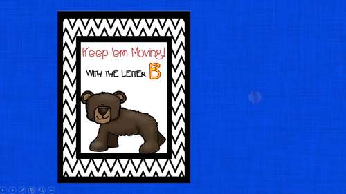 Alphabet Activity Letter of the Week Bundle A to Z by Kinesthetic Classroom