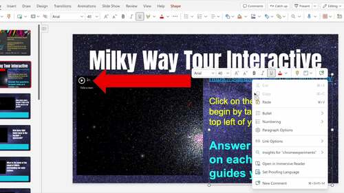 Milky Way Tour | Milky Way Digital Activity | Milky Way Webquest | Star ...