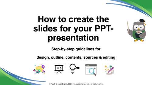 Presentation skills training: How to design ppt-presentation slides or ...