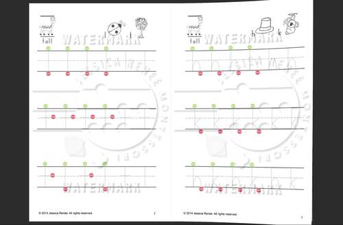 Alphabet Tracing & Printing Skills : Lowercase Letter Formation ...