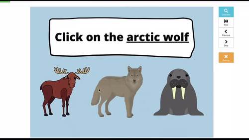 Arctic Animals Identification Boom Cards by Mrs Mac's Teaching Hacks