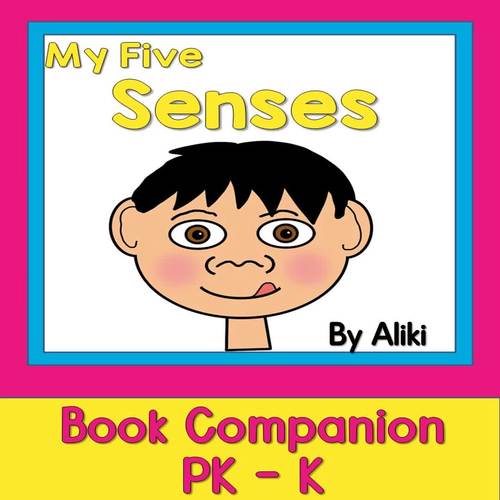 Five Senses Book Study Unit and Lesson Plans 5 Senses Worksheets and ...