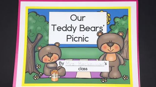 Teddy Bears' Picnic Class Book by Paula's Primary Classroom | TpT