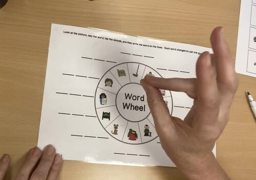 Consonant Blends Word Wheels Word Chains Word Ladders for Spelling