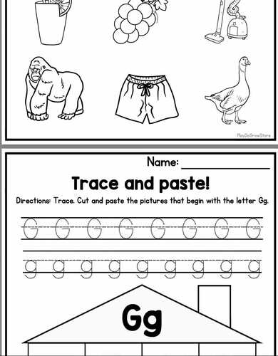 Letter Of The Week. Letter G | Handwriting Resource - PreK & Kindergarten