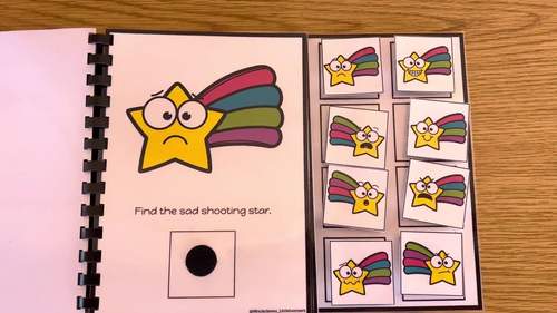 Shooting Star Emotions Adapted Book | SEL Activity | TPT