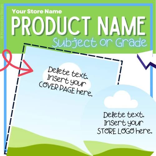 CANVA Product Preview Video TEMPLATE | BASIC BLUE & GREEN DESIGN