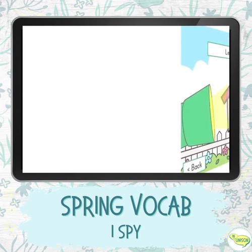 Flashlight Search I Spy Seasonal Vocabulary Boom Cards™ Bundle | TPT