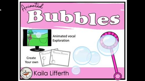 Bubbles: Animated Vocal Exploration by Kaila Lifferth at Solami Music Room