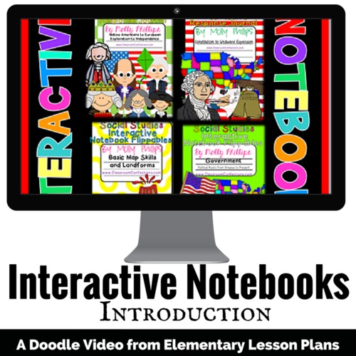 Interactive Notebooks: A Doodle Video by Molly from Elementary Lesson Plans
