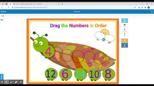 1st Grade Math Skip Counting by 2's Within 100 Boom Cards Digital Math ...