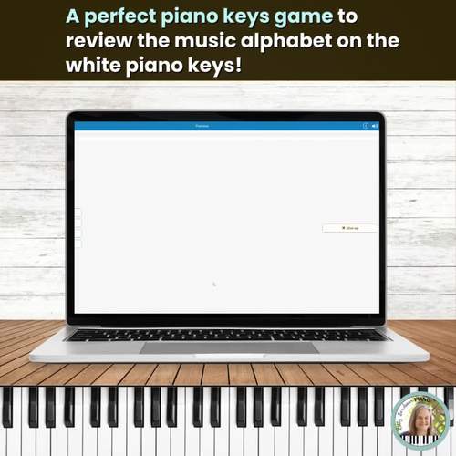 Naming White Piano Keys BOOM™ Cards - Activity for Beginning Piano ...