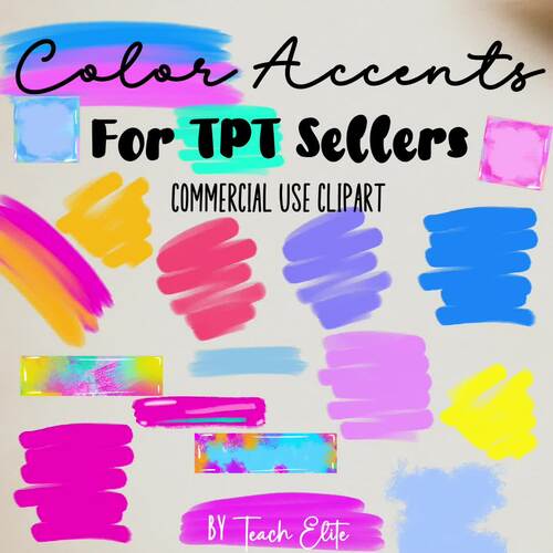 Clipart Accents, TpT Seller Clipart by Teach Elite | TPT