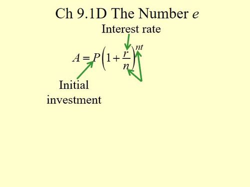 The Number e by Math PowerPoint Lessons | Teachers Pay Teachers