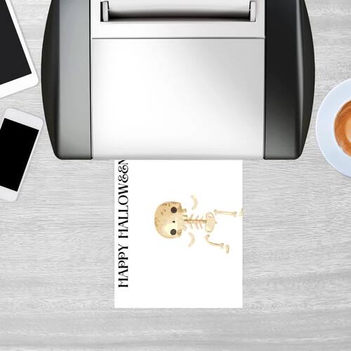 Template Handprint Craft | Skeleton Halloween Craft | Kids Halloween ...