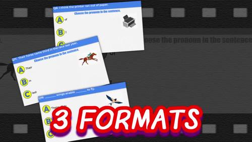 Pronouns Review Bundle Worksheets Interactive Activities Forms Digital ...