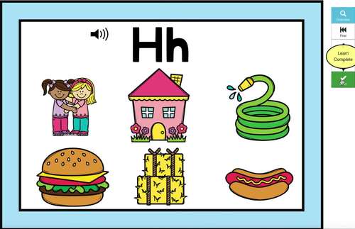 Letter Hh with Boom Cards™ | Digital by Just Julie Shop | TPT