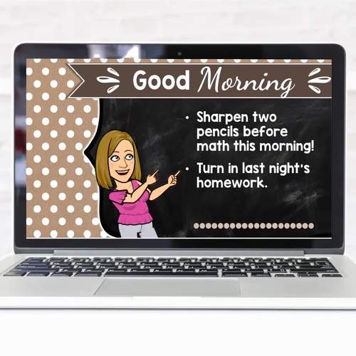 Daily Slides Templates for Google Slides & PowerPoint Rustic Farmhouse ...