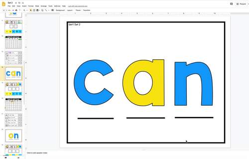 SoR High Frequency Sight Words: Unit 1 VC and CVC Words by Sarah Paul
