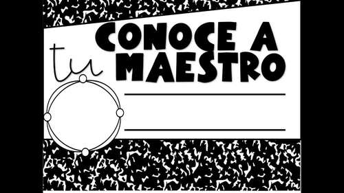 Meet the Teacher Slides for Back to School & Open House - Spanish ...