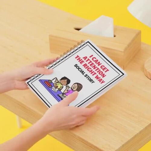 Seeking Negative Attention Social Story Executive functioning Poster ...
